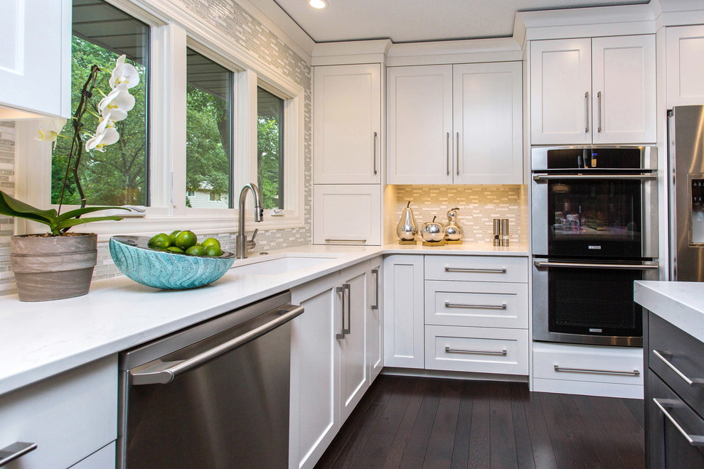 Melanie Drive - 70s Ranch Modern Remodel - Transitional - Kitchen ...