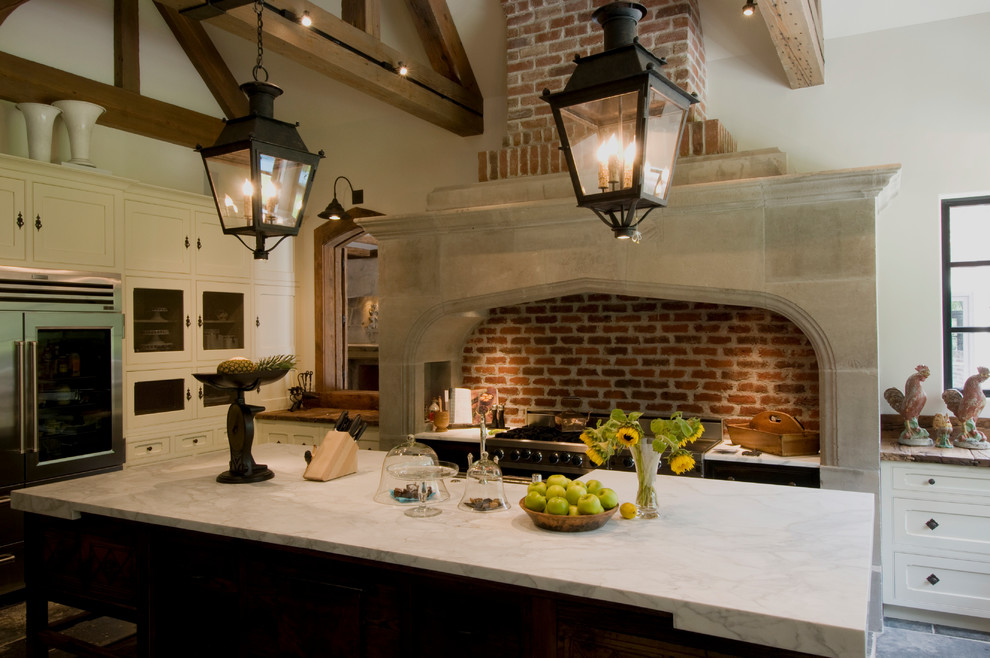 Memorial English Tudor - Traditional - Kitchen - Houston - by Windham ...