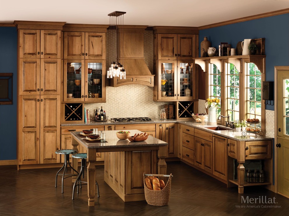Merillat Masterpiece® Cimmaron Rustic Maple | Husk - Traditional ...