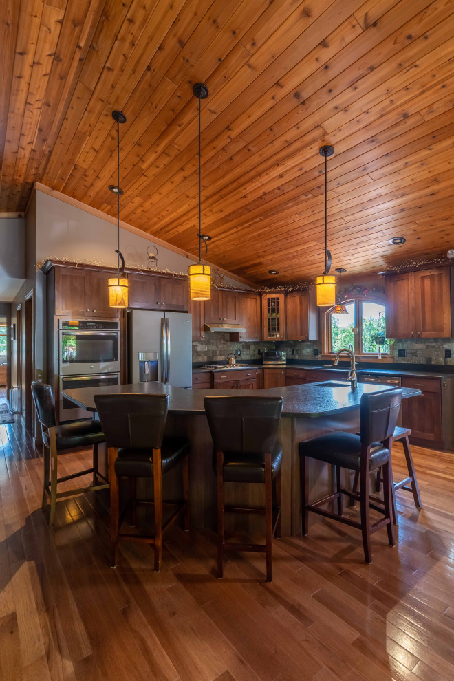 Merillat Masterpiece Adirondack Style - Rustic - Kitchen - Burlington ...