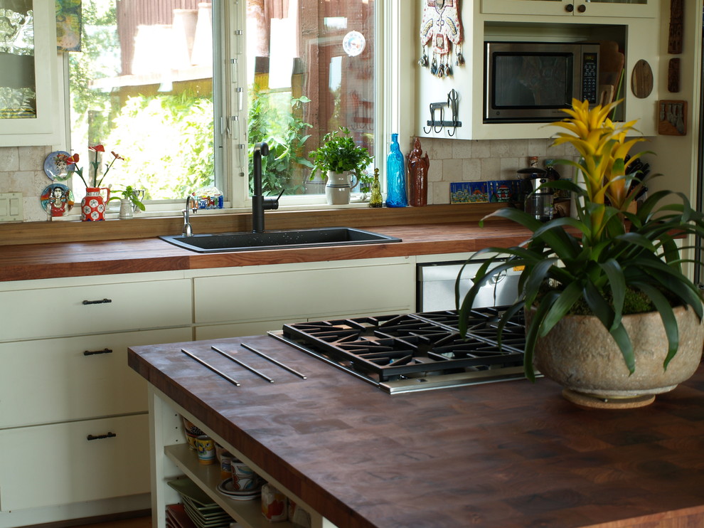 Mesquite End Grain Tiles by Devos Woodworking - Eclectic - Kitchen ...