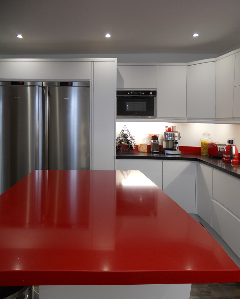 Methodist Chapel Conversion - Contemporary - Kitchen - Hertfordshire ...
