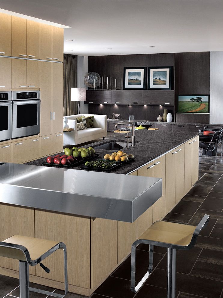 Metropolitian High Rise - Contemporary - Kitchen - Los Angeles - by ...