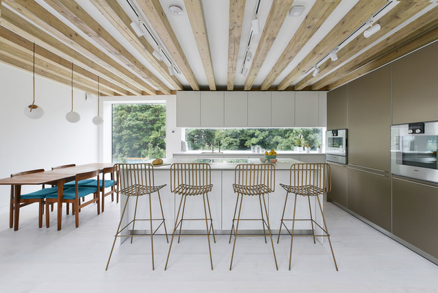 Mews House, West London - Contemporary - Kitchen - London | Houzz UK