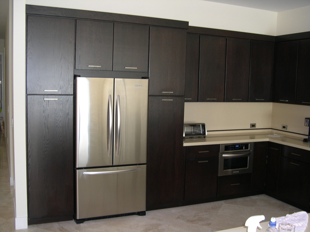 Miami Beach Contemporary Kitchen - Contemporary - Kitchen - Miami - by ...