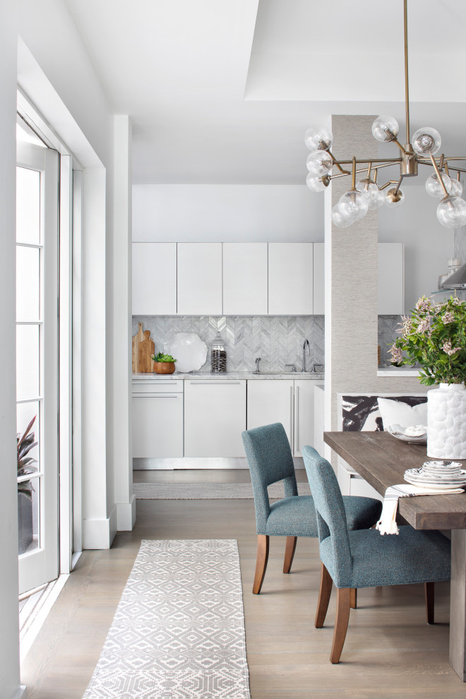 Miami Beach Urban Coastal - Contemporary - Kitchen - Miami - by Krista ...