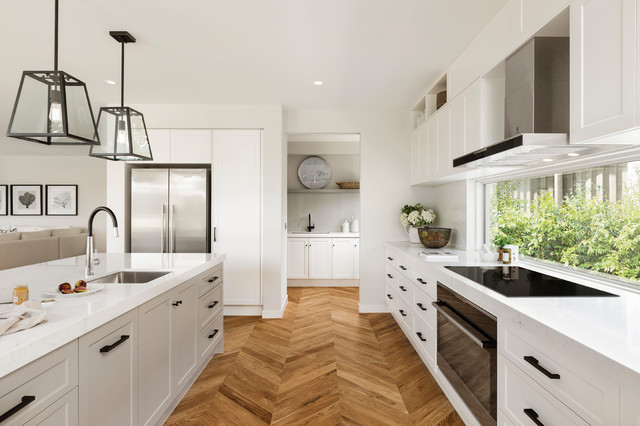 Michelangelo Quartz | QUANTUM QUARTZ - Modern - Kitchen - Melbourne ...
