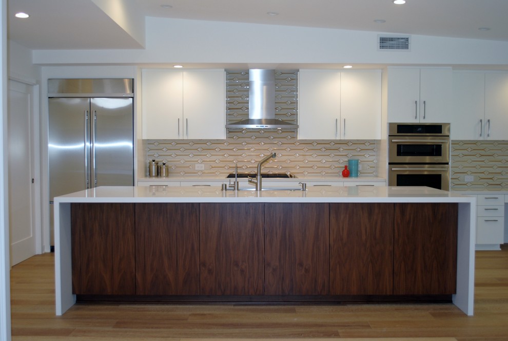 Mid Century Inspired West LA - Contemporary - Kitchen - Los Angeles ...