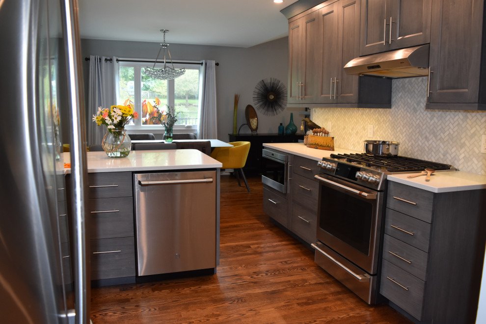 Mid Century Modern kitchen remodel - Midcentury - Kitchen - Grand ...