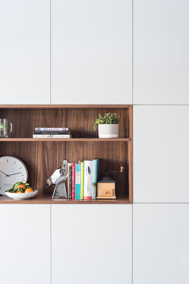 Mid-Century Modern Small Kitchen - Modern - Kitchen - Toronto - by ...