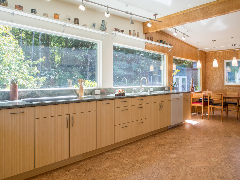 Mid-Century Modern Update - Midcentury - Kitchen - Seattle - by A ...