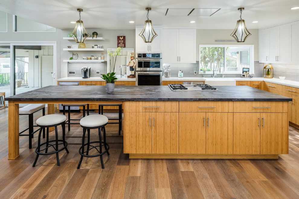 Mid Century Ranch Renovation - Midcentury - Kitchen - Sacramento - by ...