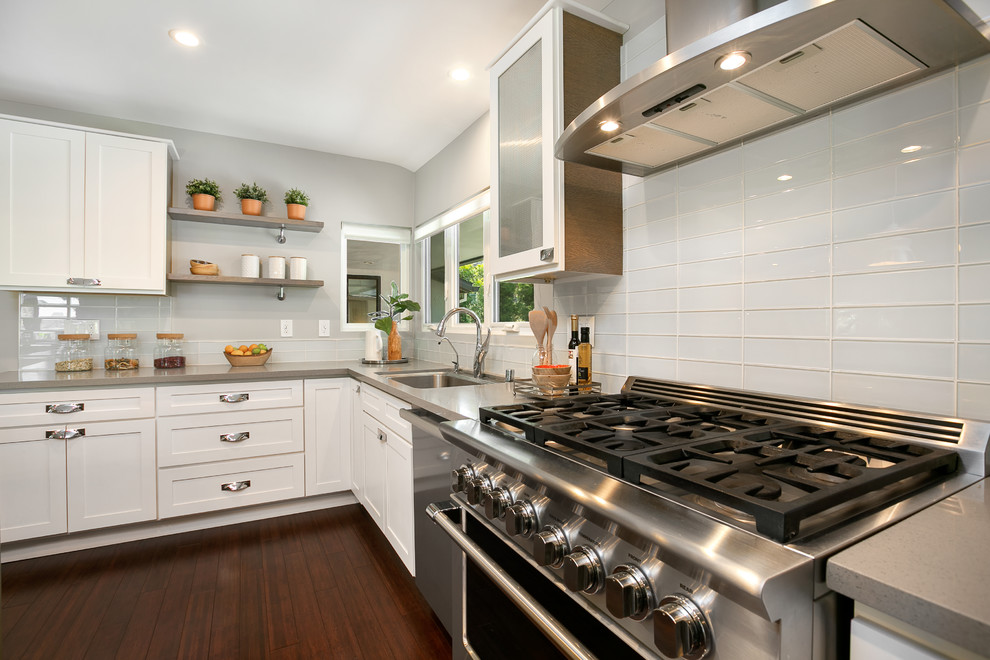 Midcentury-ranch style home, Altadena - Contemporary - Kitchen - Los ...