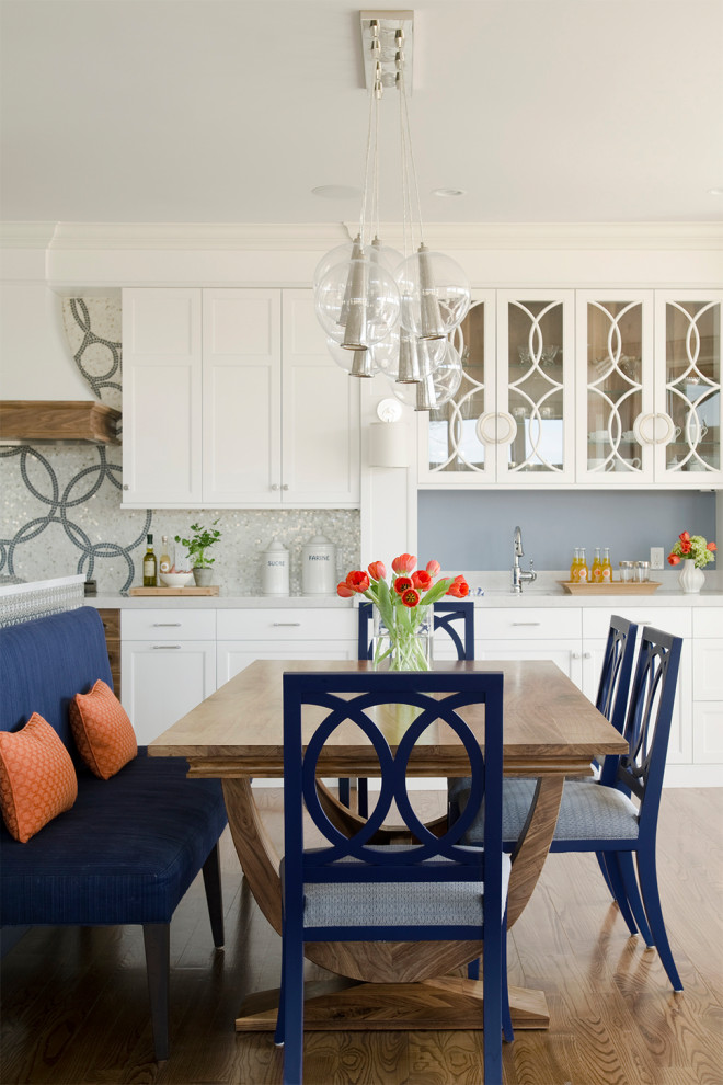 Midnight Blue Renovation - Transitional - Kitchen - Portland Maine - by ...