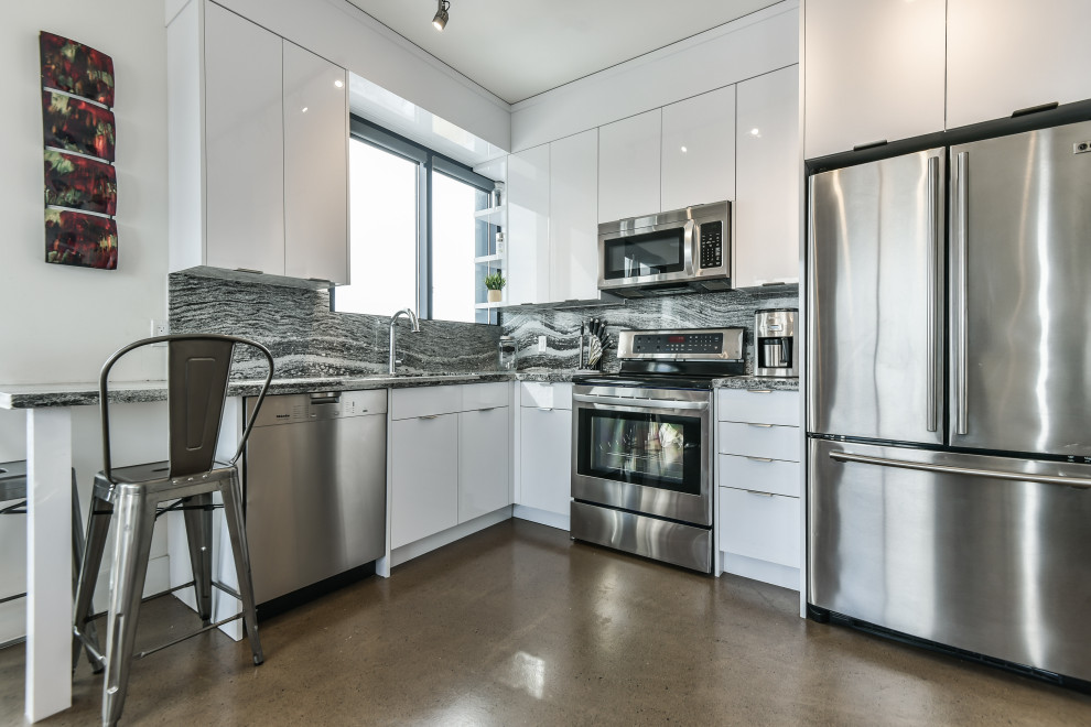 Midtown Mixed Use Condo Suite - Modern - Kitchen - Toronto - by ...