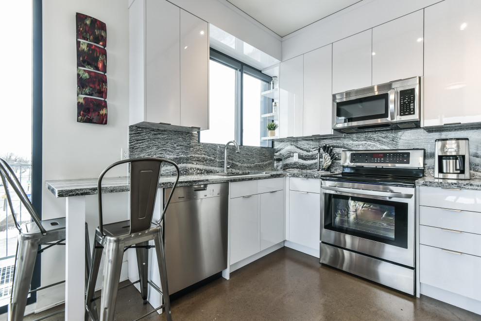 Midtown Mixed Use Condo Suite - Modern - Kitchen - Toronto - by ...