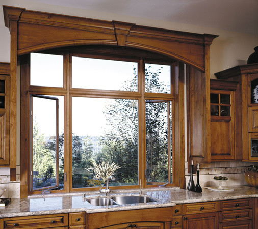 Milgard WoodClad™ Series Windows - Craftsman - Kitchen - Santa Barbara ...