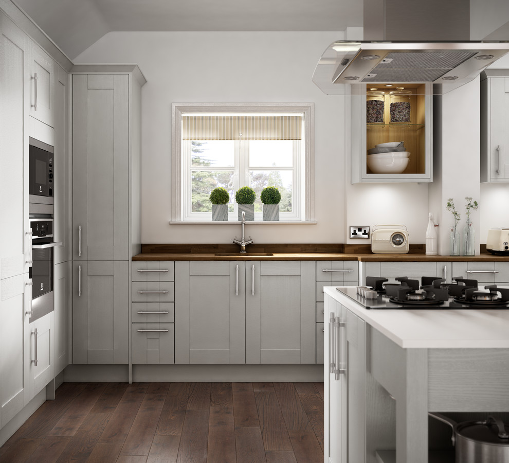 Milton Grey - Contemporary - Kitchen - Other - by Wickes | Houzz UK