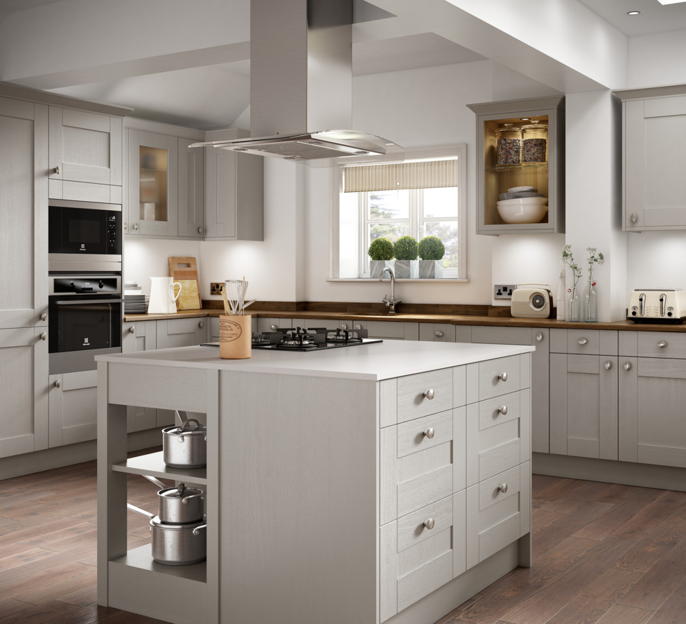 Milton Grey - Contemporary - Kitchen - Other - by Wickes | Houzz UK