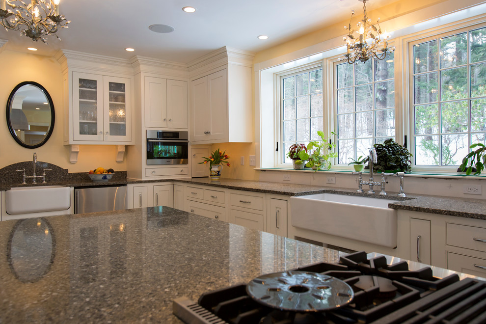 Milton Kitchen - Traditional - Kitchen - Boston - by Inspired Design of ...