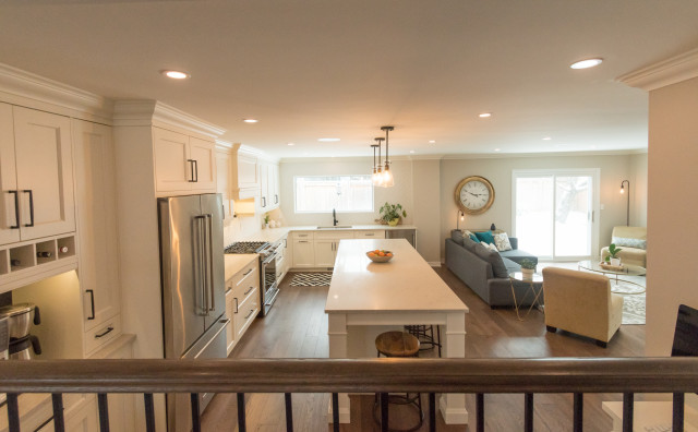 Milton - Kitchen + Open Concept Living Space - Modern - Kitchen ...