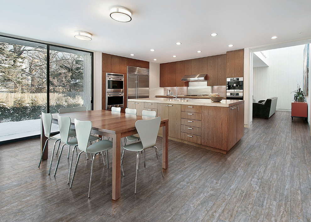 Mingle Series - Florida Tile - Contemporary - Kitchen - New York - by ...
