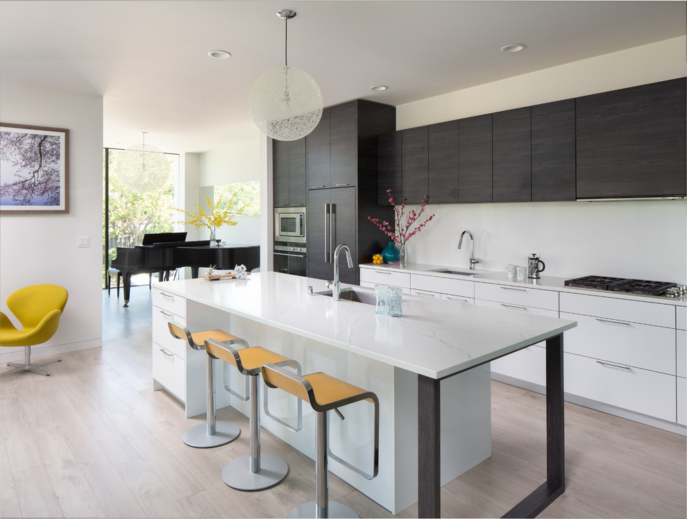 Minimalist House - Contemporary - Kitchen - by Hatano Studio, LLC | Houzz