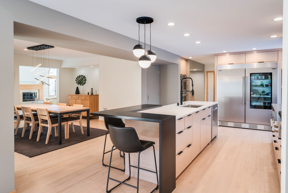 Minimalist Modern Kitchen - Modern - Kitchen - Minneapolis - by ...