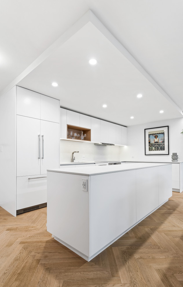 Minimalistic Precision - Modern - Kitchen - Chicago - by CraftedWild ...
