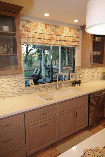 Minton Family Sink Window - Transitional - Kitchen - Sacramento - by ...