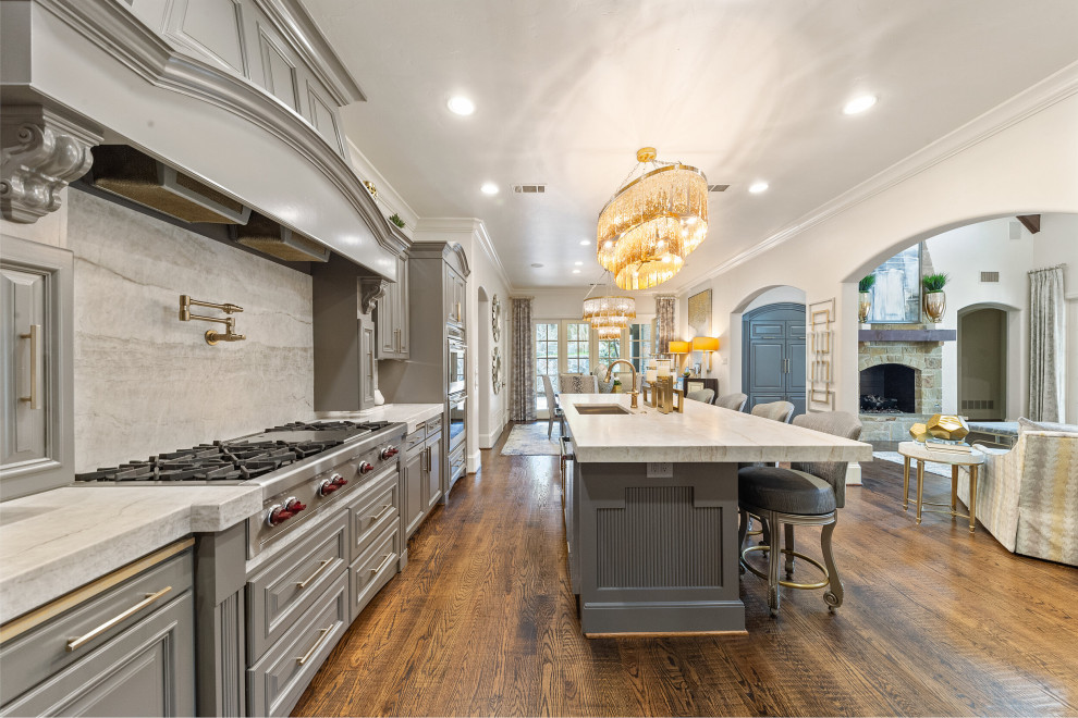 Mira Vista Designated Spaces - Transitional - Kitchen - Dallas - by ...