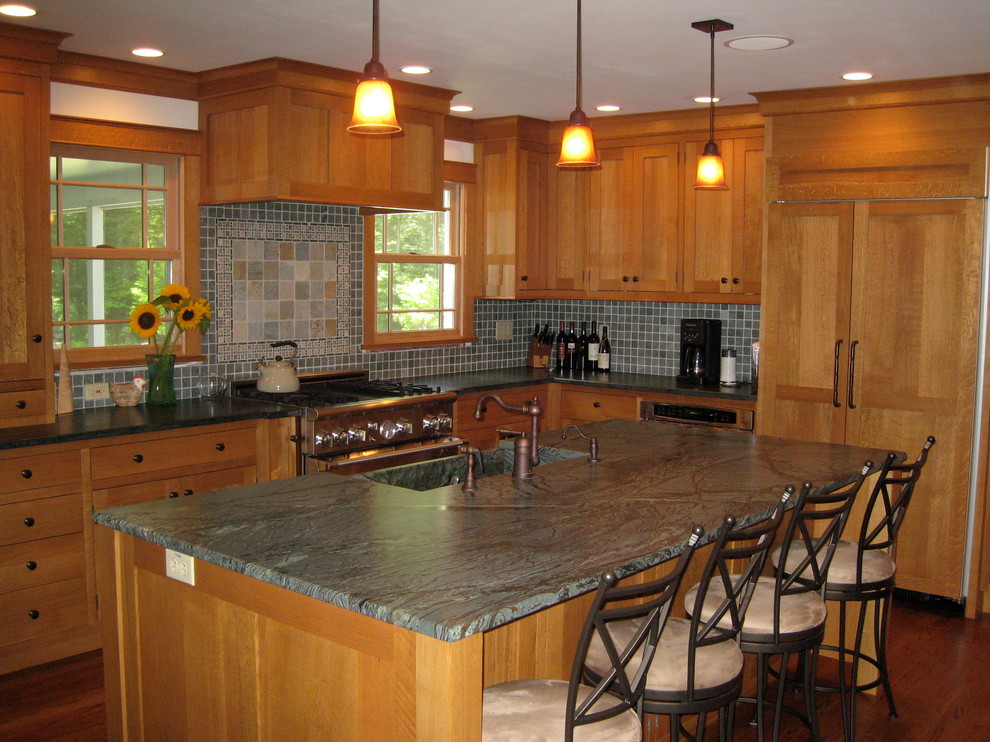 Mission Style Kitchen - Traditional - Kitchen - New York - by LDC ...