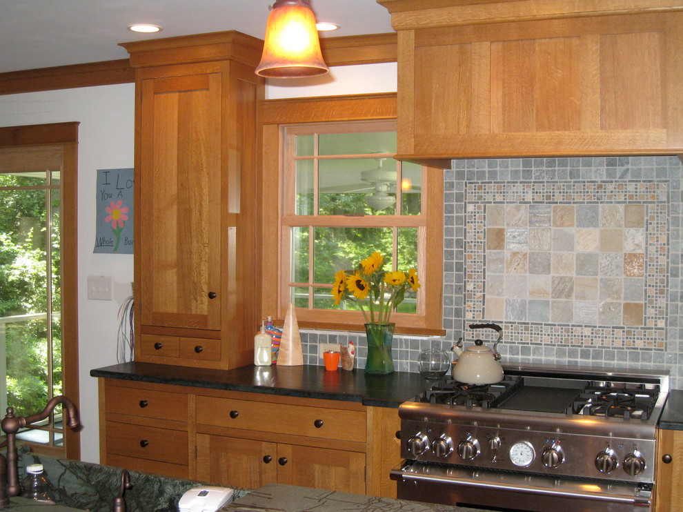 Mission Style Kitchen - Traditional - Kitchen - New York - by LDC ...