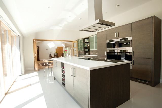 Mode Kitchen in Anthracite Oak Designed by Duncan Brown - Contemporary ...