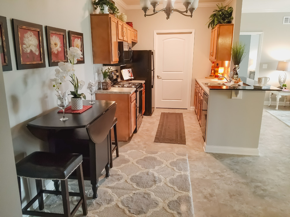 Model Apartment - Traditional - Kitchen - Louisville - by Staged for ...