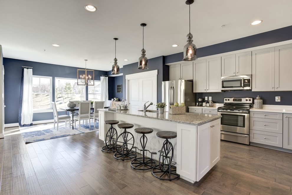 Model Home in Severn, Md for Baldwin Homes - Farmhouse - Kitchen ...