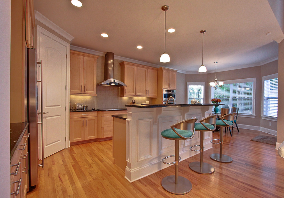Model Homes - Transitional - Kitchen - Charlotte - by Shea Homes ...