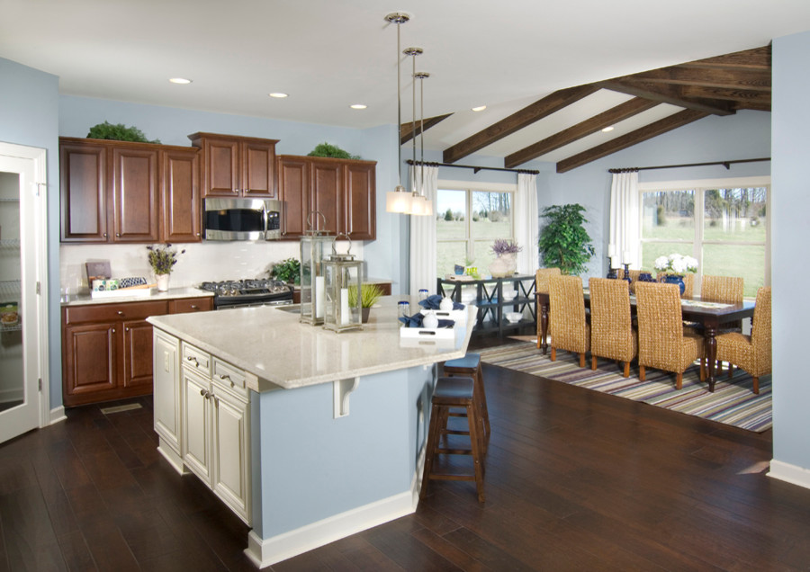 Model Homes - Traditional - Kitchen - Charlotte - by Shea Homes ...