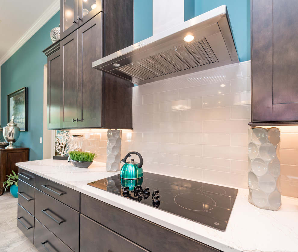 Model Kitchen in Magnolia Preserve-designed by Janie Boyd for ICI Homes ...