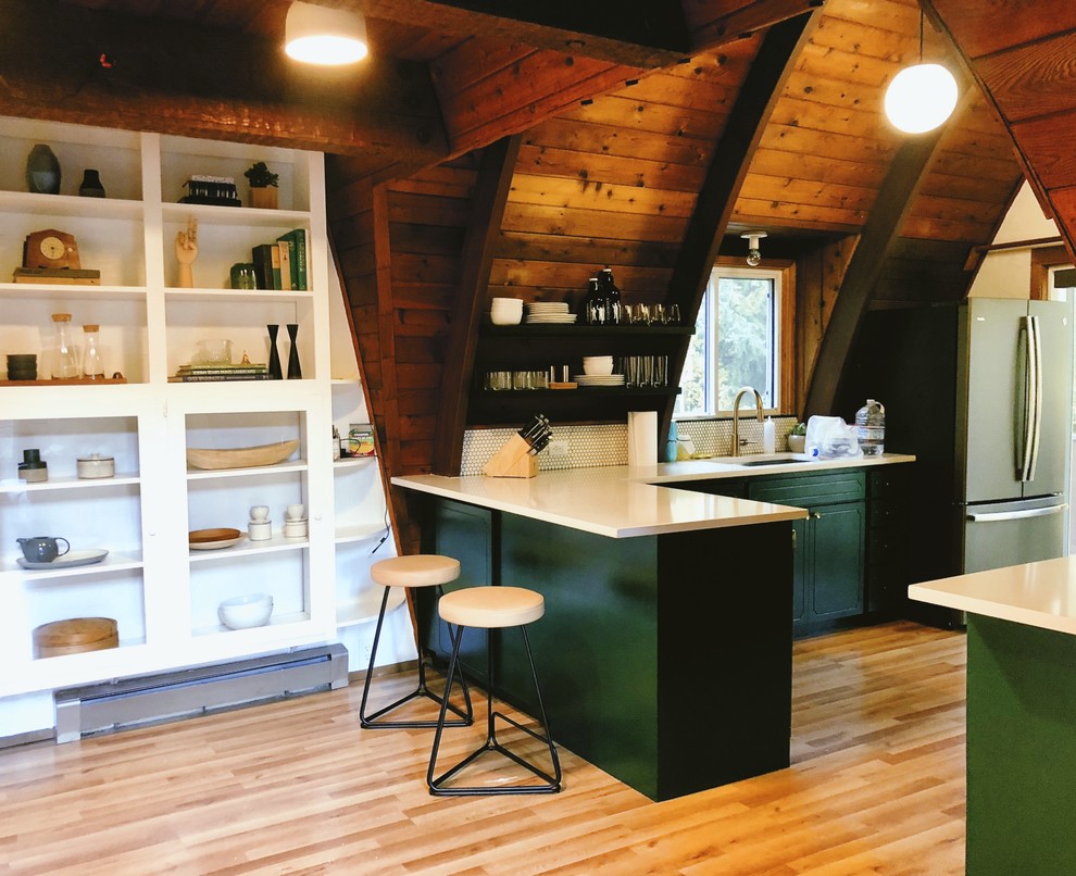 Modern & Cozy PNW Cabin - Scandinavian - Kitchen - Portland - by ...