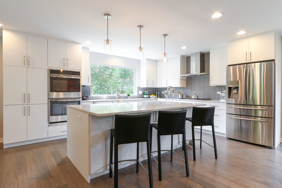 Modern & Relaxed | Kitchen Remodel - Contemporary - Kitchen - Chicago ...