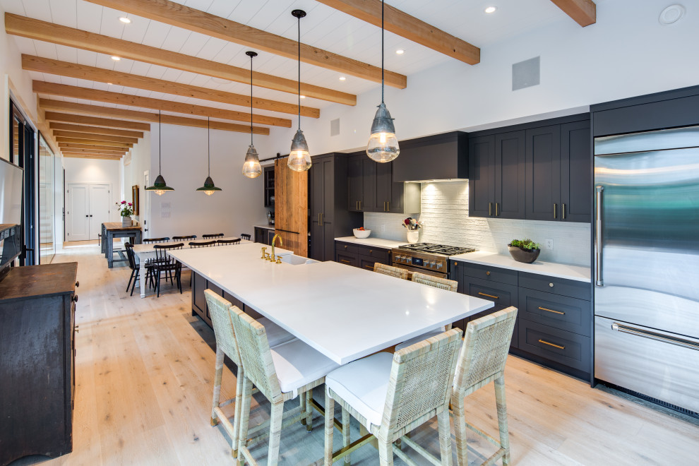 Modern Barn - Modern - Kitchen - Vancouver - by Reid Developments Ltd ...