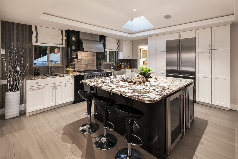 Modern Bellevue Home - Modern - Kitchen - Seattle - by Seattle Staged ...
