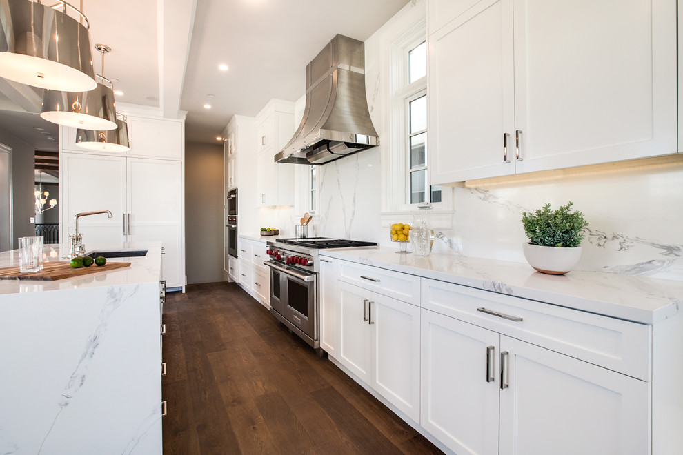 Modern Brownstone - Transitional - Kitchen - San Diego - by Alison ...