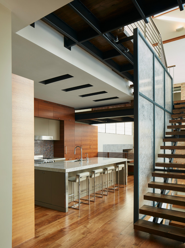 Modern City House - Contemporary - Kitchen - Chicago - by BBA ...
