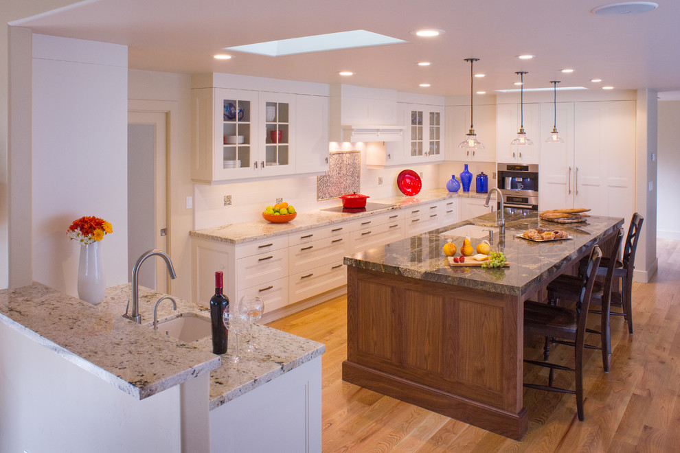 Modern Colonial Kitchen in Santa Cruz, CA - Transitional - Kitchen ...
