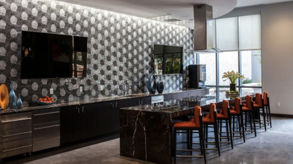Modern Commercial Designs in Apartment Complex - Modern - Kitchen - DC ...
