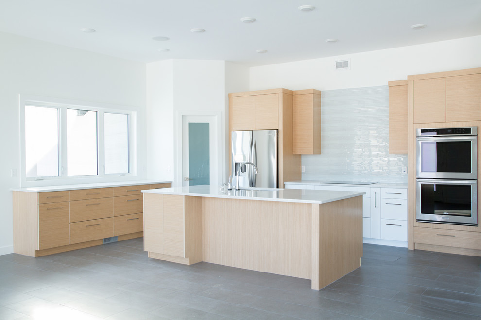 Modern Contemporary Kitchen - Contemporary - Kitchen - Calgary - by ...