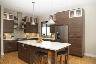 Modern Contemporary Soho Style Kitchen - Contemporary - Kitchen - Salt ...