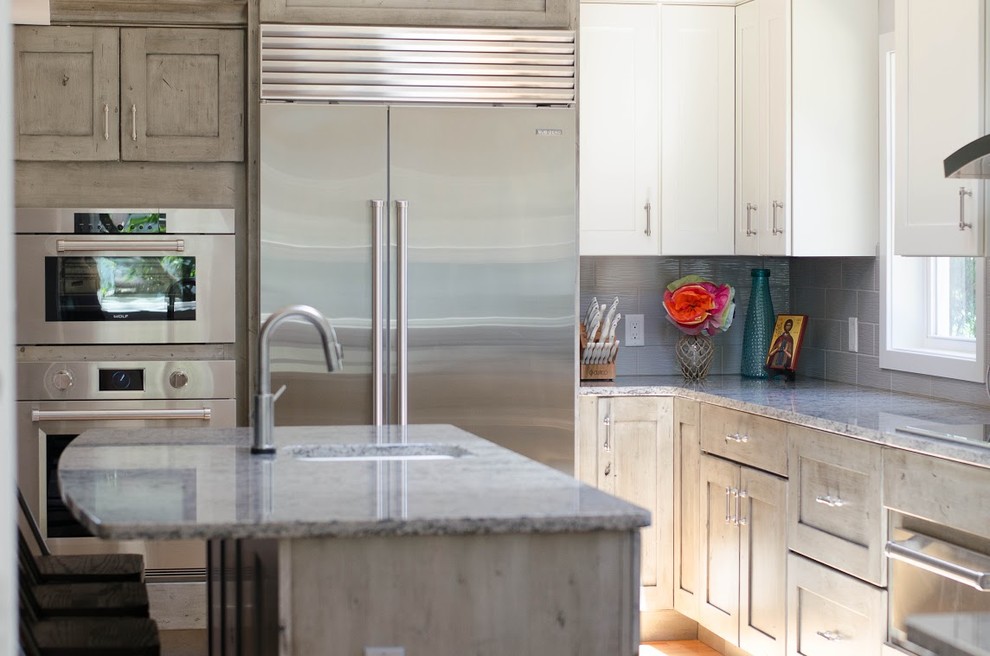 Modern Contempory Two Tone Kitchen - Modern - Kitchen - Philadelphia ...